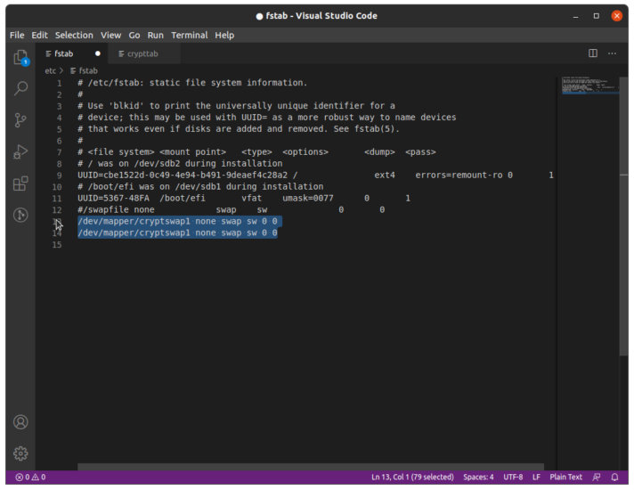 Fixing “Cryptsetup: Waiting for encrypted source device /swapfile…” error on Linux Boot ...